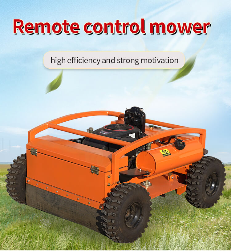 Wheel Radio Controlled Grass Cutter (SKK80-4) - Shandong Nature Garden ...