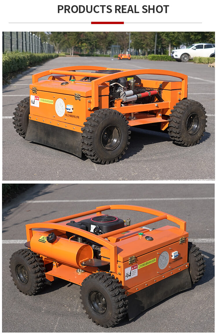 Wheel Radio Controlled Grass Cutter (SKK80-4) - Shandong Nature Garden ...